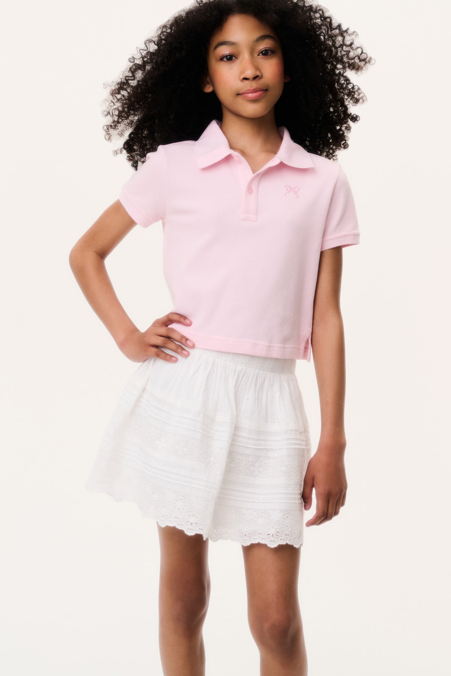 LOVESHACKFANCY LoveShackFancy Mini Sani Skirt